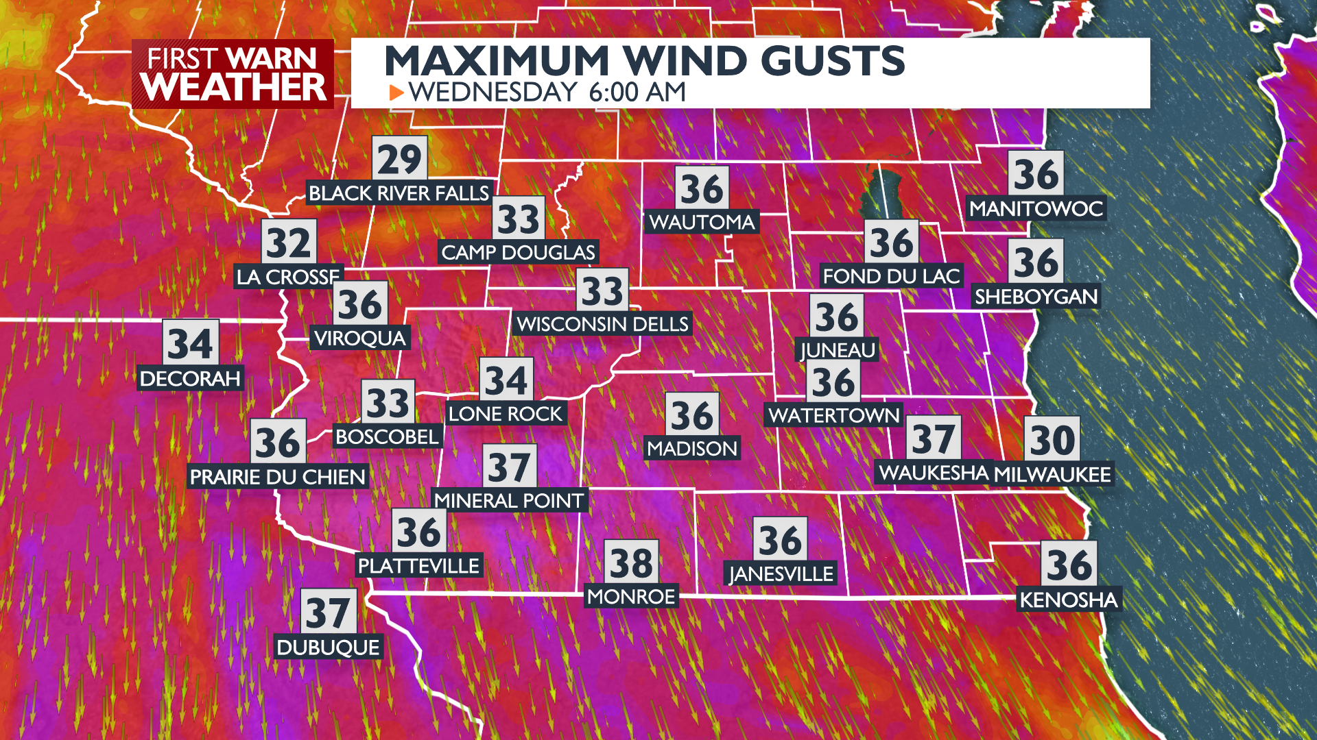 FUTURECAST WIND GUSTS.png | | channel3000.com