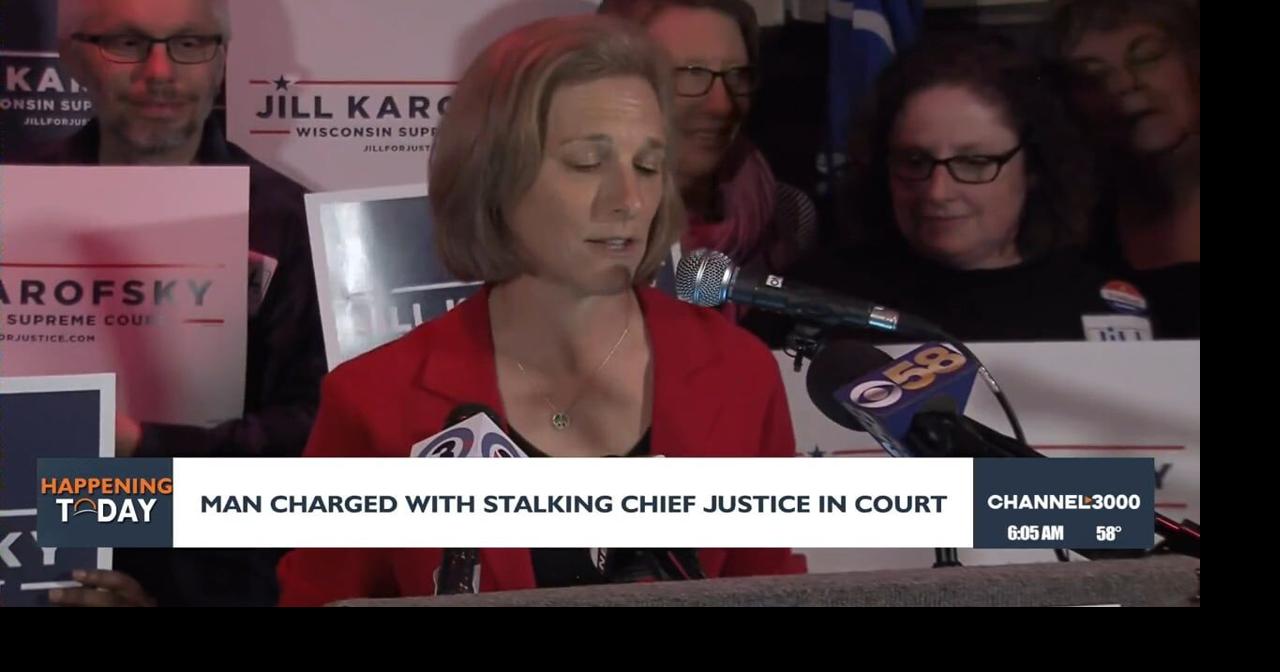 Man charged with stalking chief justice to appear in court Tuesday ...