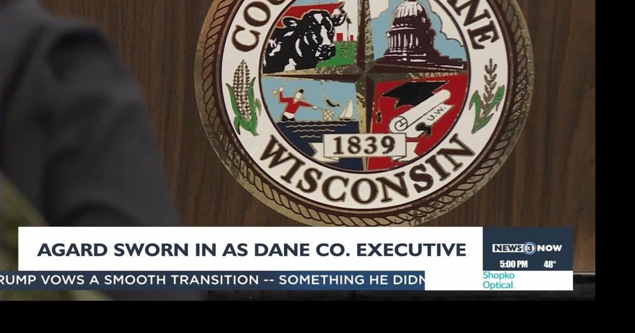 Melissa Agard sworn in as Dane County executive | News | channel3000.com