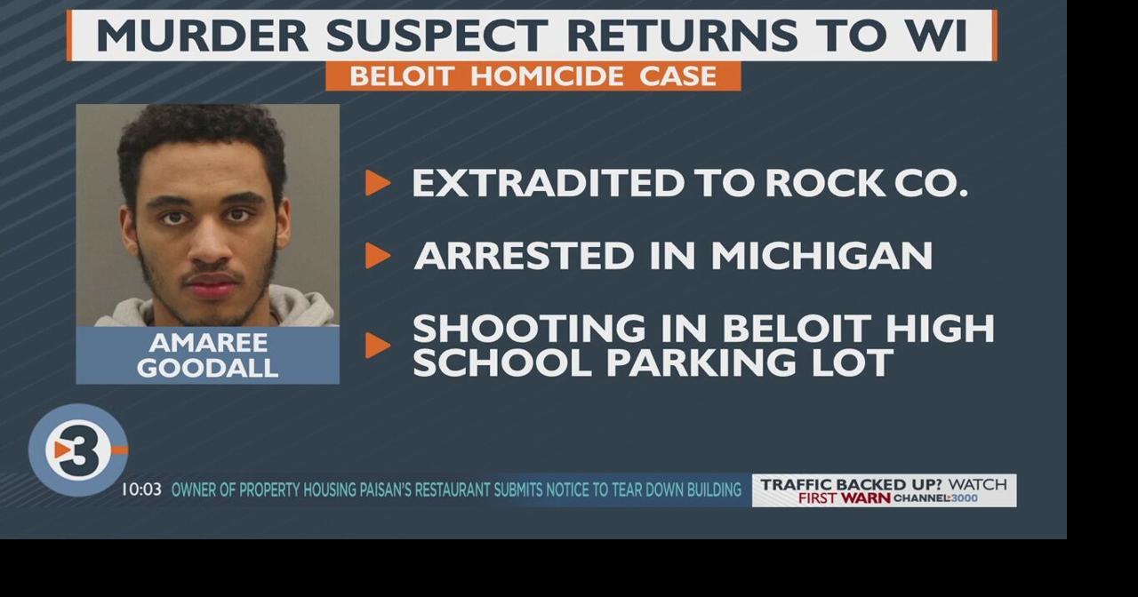 Suspect charged in deadly shooting outside Beloit high school ...