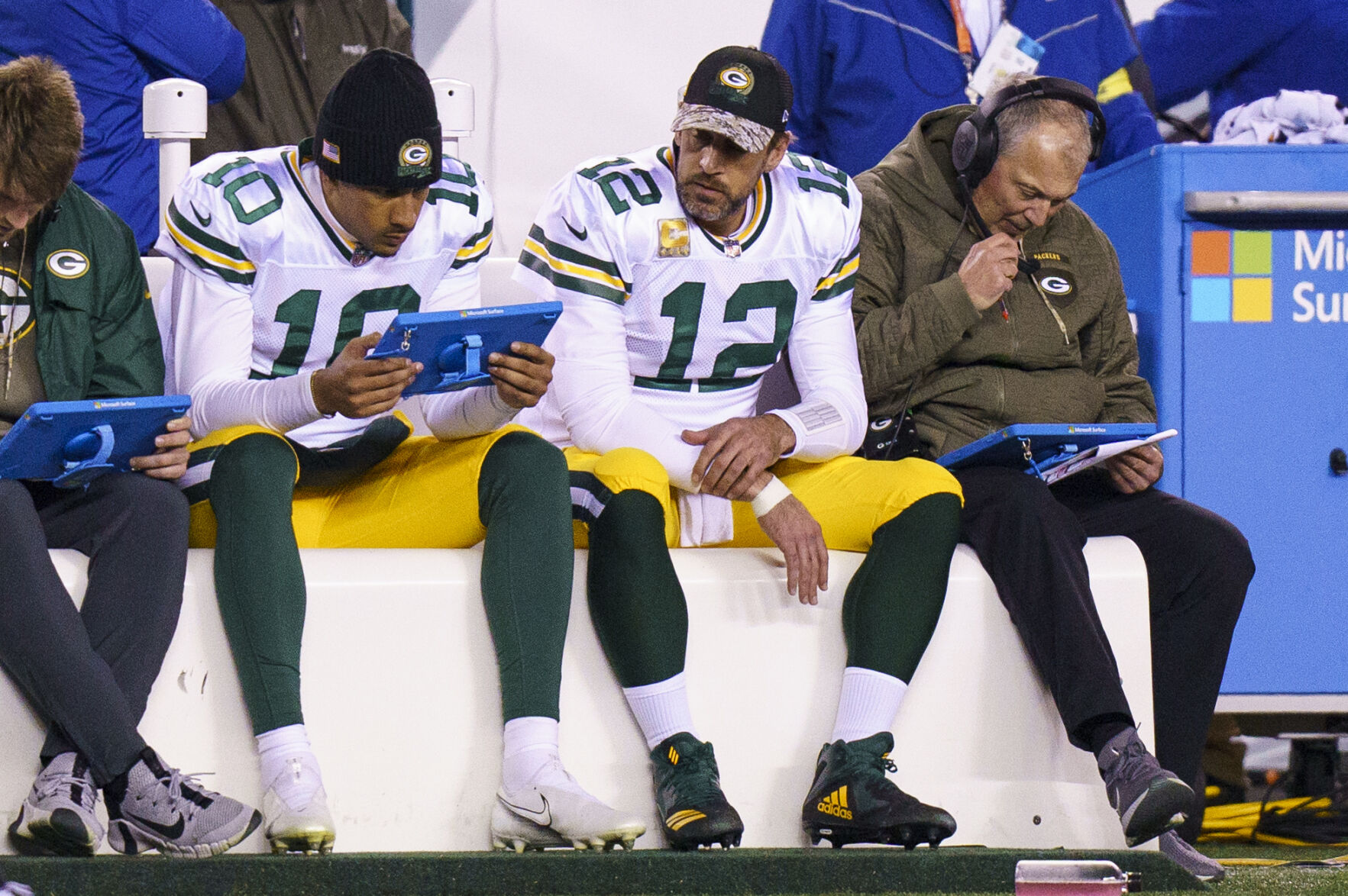 Just like Brett Favre felt when the Packers drafted him in 2005, Aaron ...