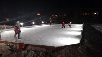Middleton High School seniors building COVID-friendly outdoor ice rink ...