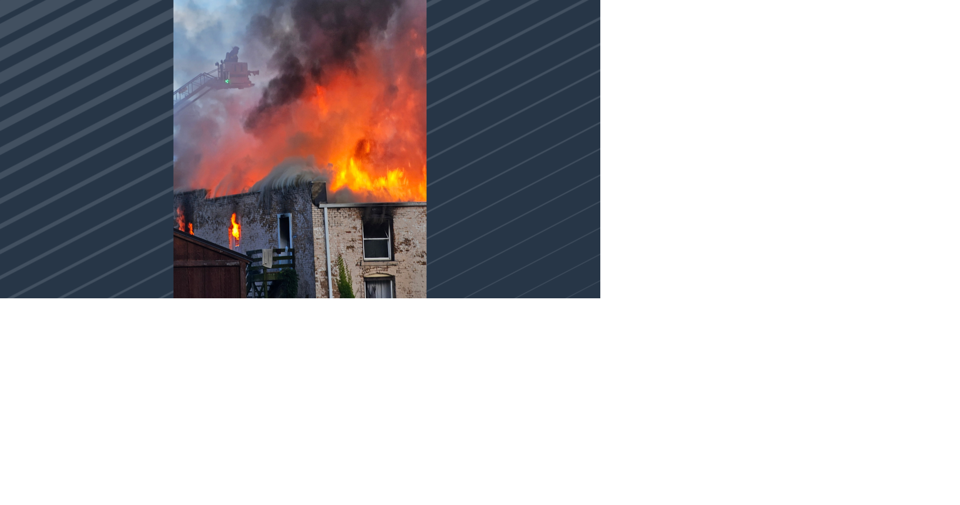 Building a total loss after fire in Town of Springdale | News ...