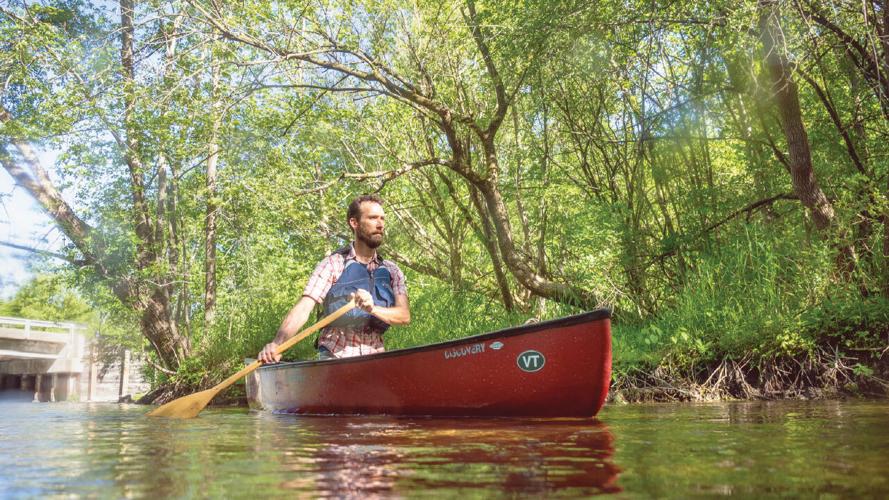 Timothy Bauer paddles for miles upon moonlit miles | City Life ...