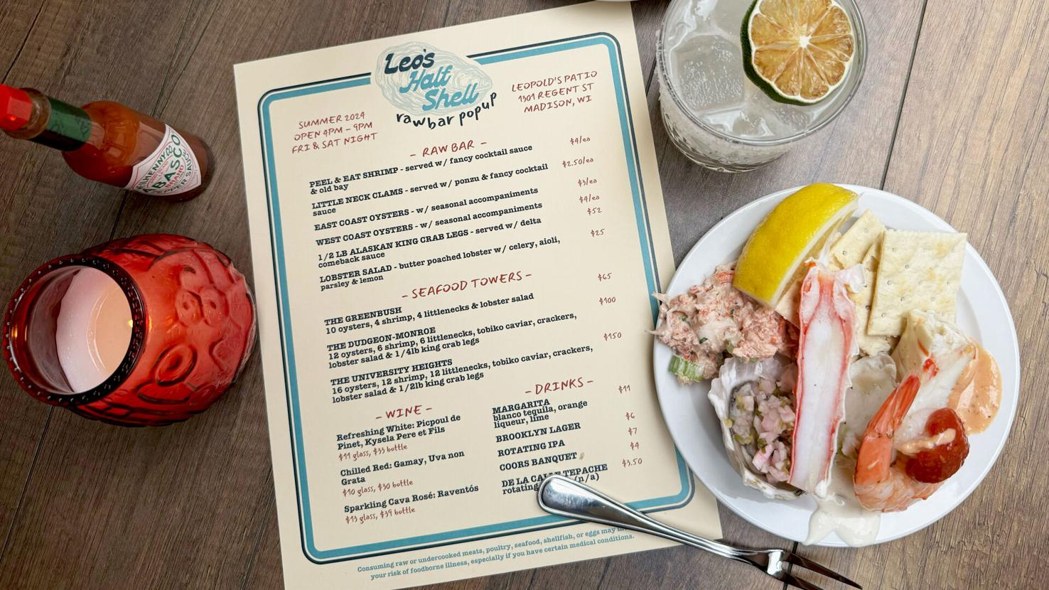 New oyster patio pops up for summer at Leopold's | MADISON MAGAZINE ...