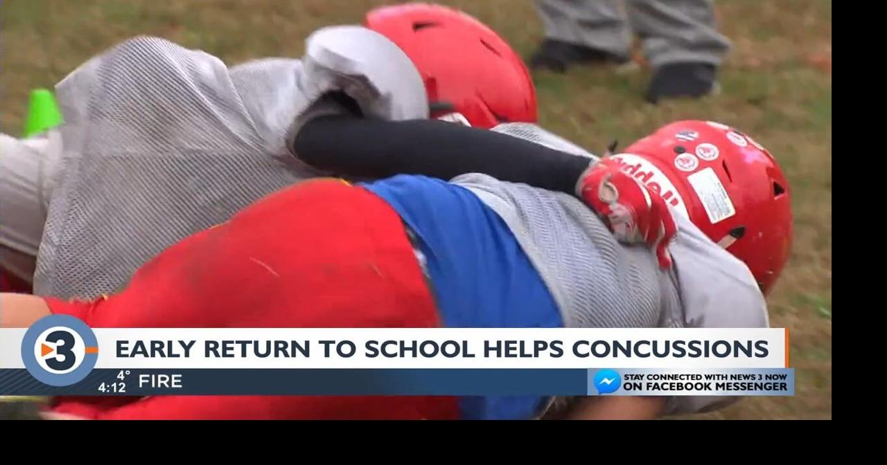 Study shows students recovering from concussions benefit from early ...