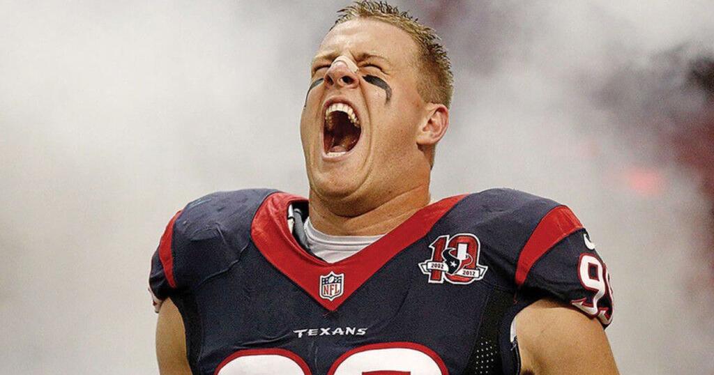 Former Badger J.J. Watt to be inducted into Texans Ring of Honor | Top ...