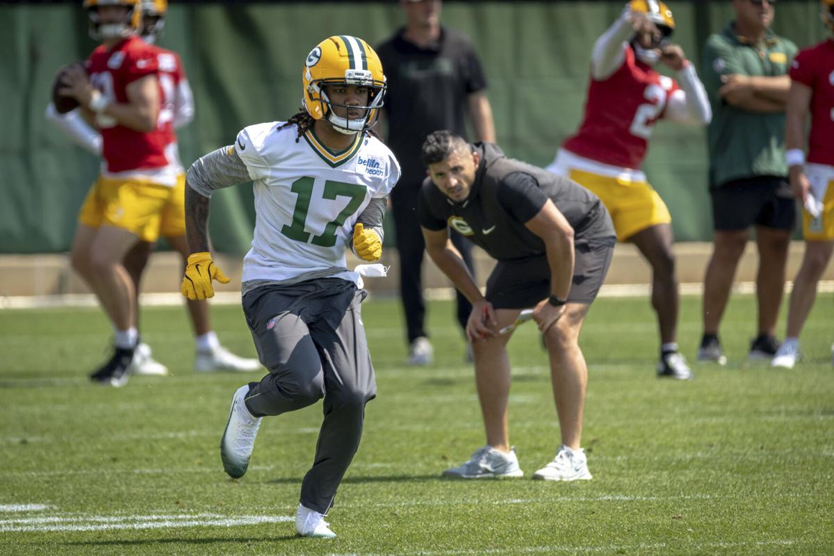 At least for one day, Packers rookie receiver Sam Brown looked like ...
