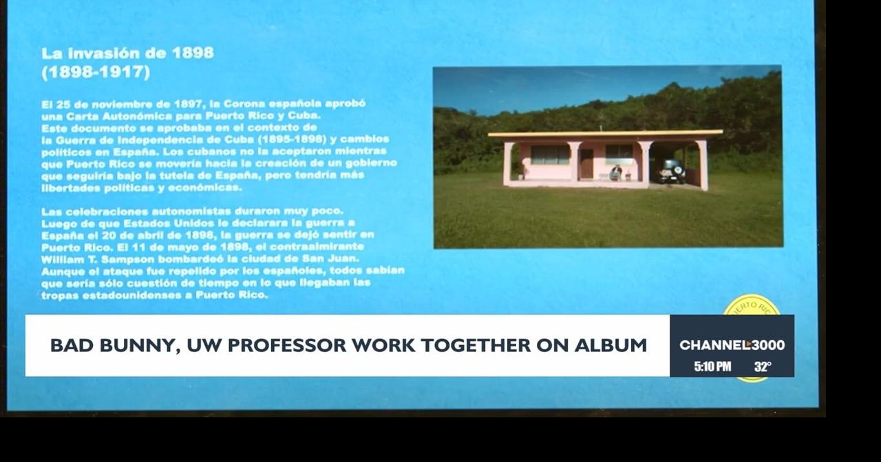 Bad Bunny calls on UW-Madison professor to harmonize history, music of ...