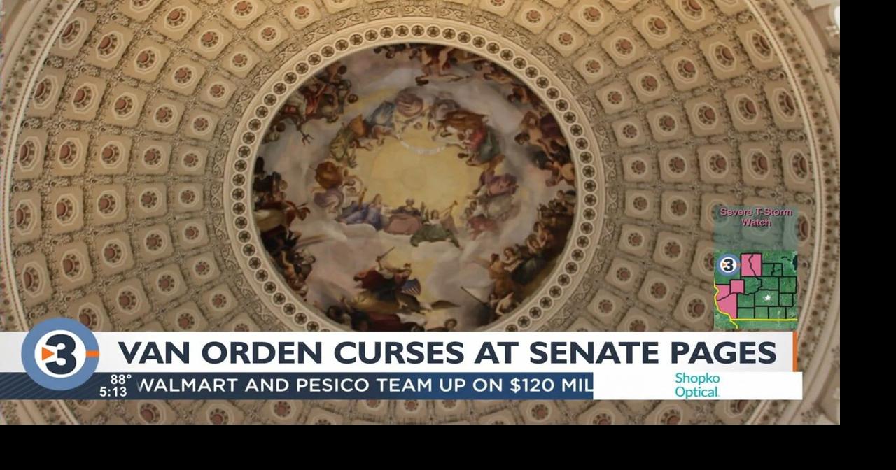 Western Wisconsin Congressman Derrick Van Orden curses at teen Senate ...