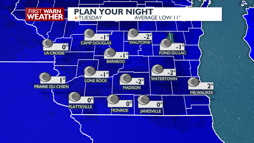 Tracking bitterly cold temperatures...for now! | Latest Weather ...
