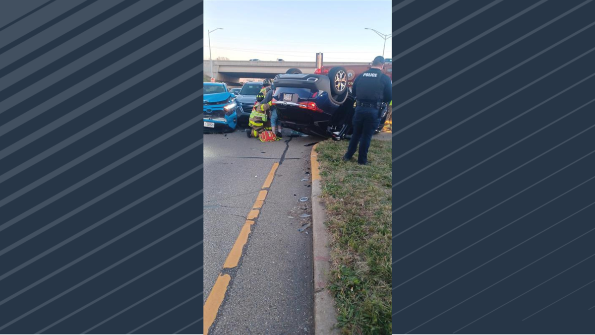 Off-ramp on Stoughton Road now open after rollover crash | News ...