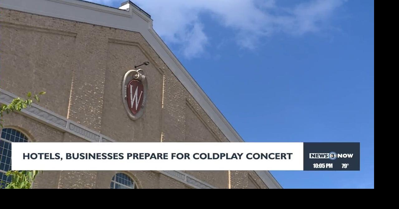 Hotels, businesses prepare for Coldplay concert at Camp Randall | News ...