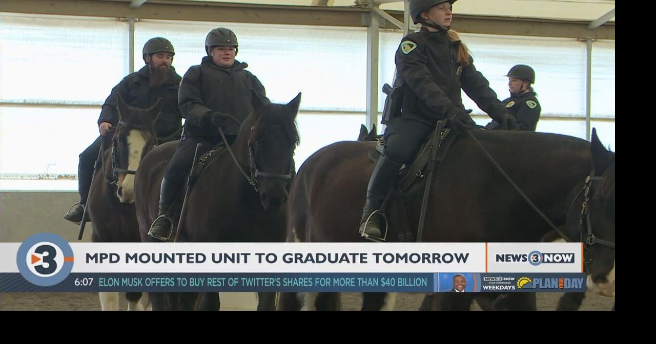 MPD set to graduate one of largest classes from Mounted Patrol Academy ...