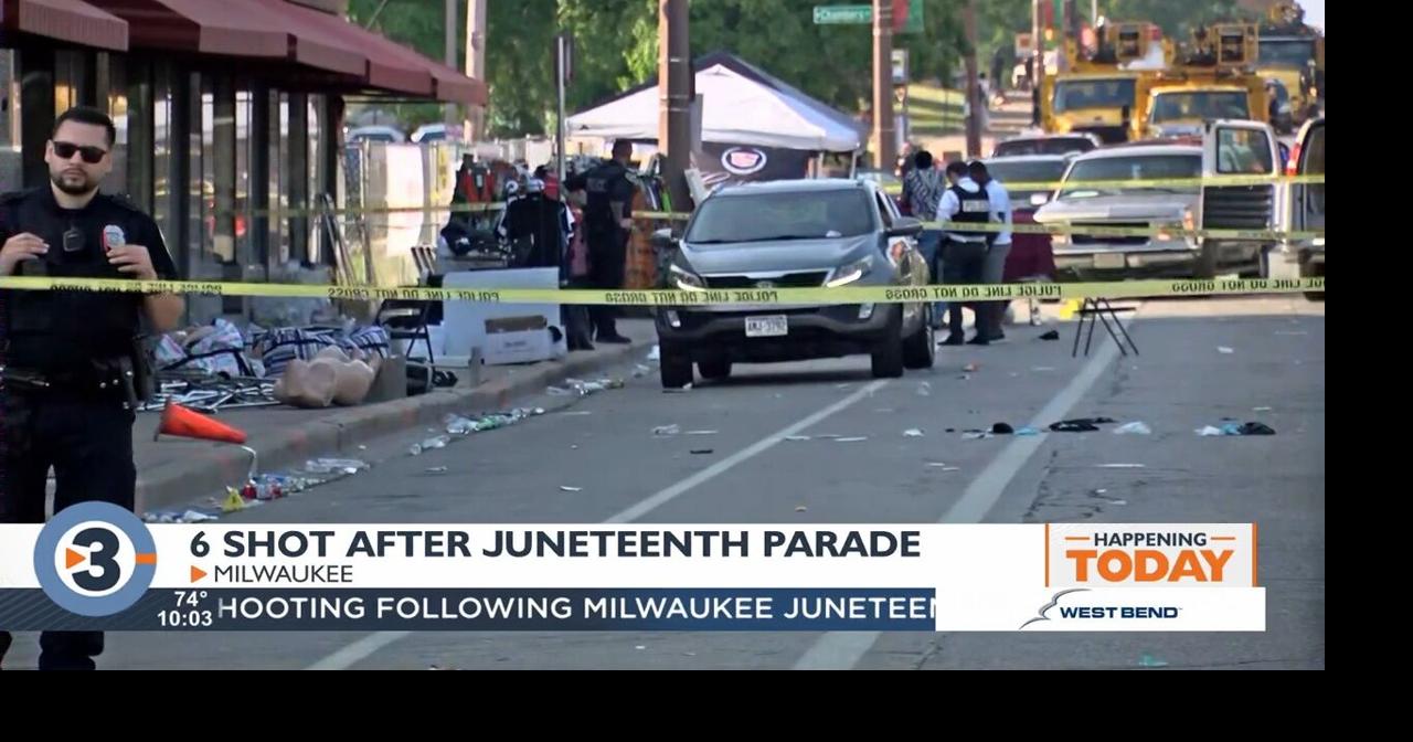Shooting following Milwaukee Juneteenth event leaves 6, including ...