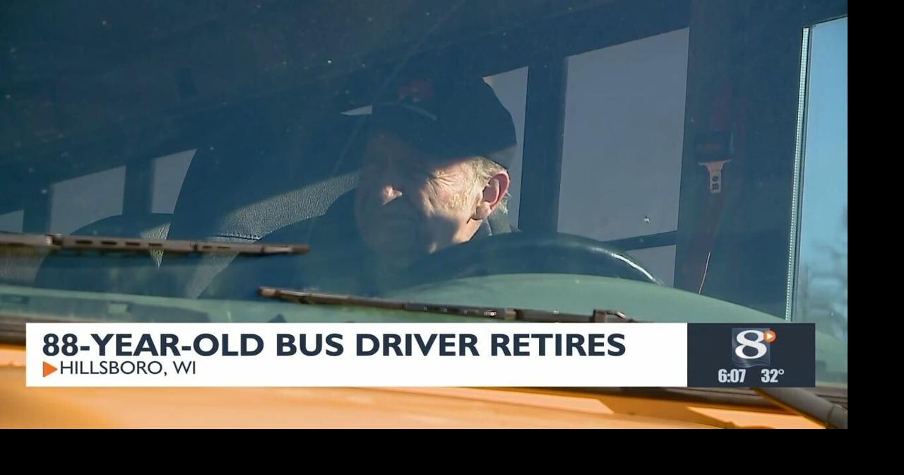 88-year-old bus driver retires after 53 years | Local News ...