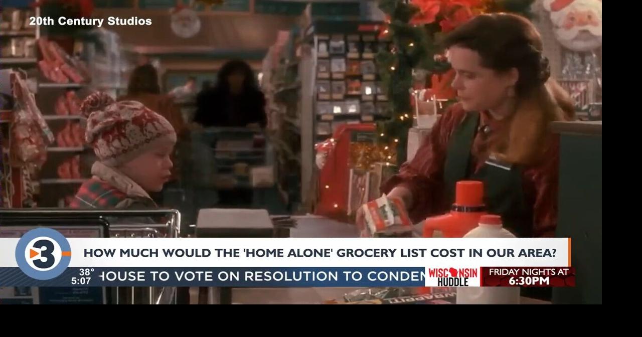How much would the 'Home Alone' grocery list cost in our area? We put ...