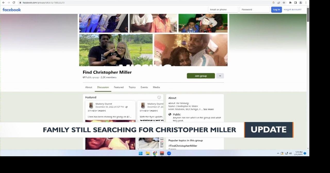 Family of missing man Christopher Miller holds protest for answers ...