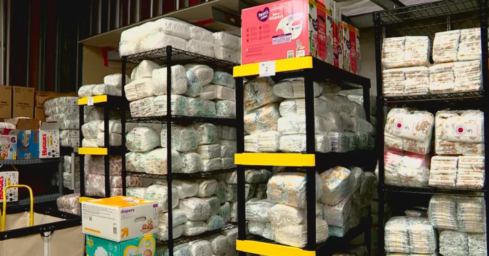 Diaper bank distributes 2.5 million diapers; celebrates by sending care ...