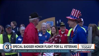 Special Badger Honor Flight for ill veterans | News | channel3000.com