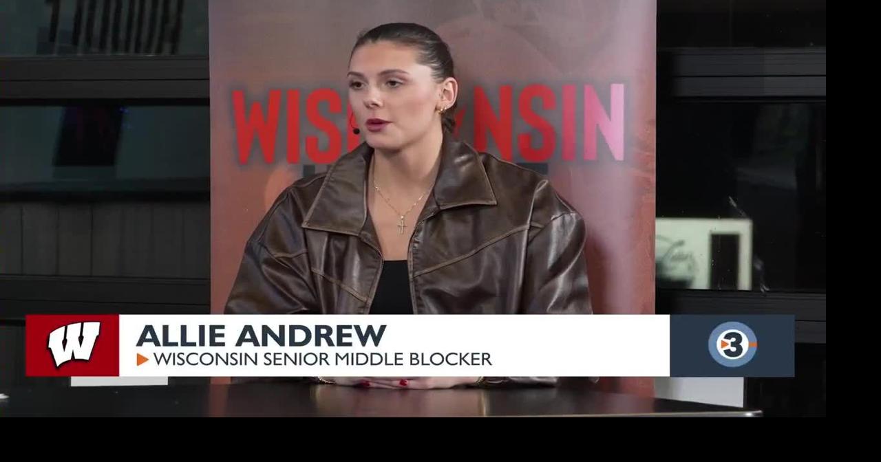 Allie Andrew says Wisconsin Volleyball is "finding their groove ...