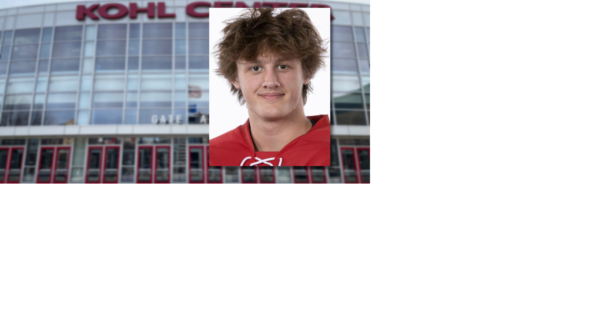 Badgers center Charlie Stramel drafted 21st overall by Minnesota Wild ...
