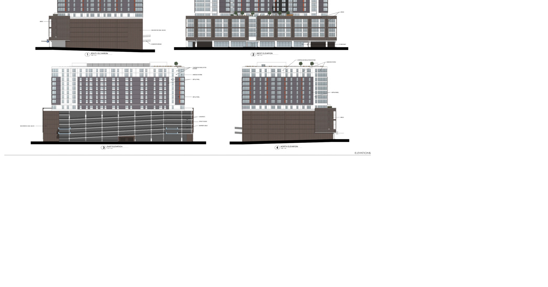 City considering 13-story apartment building with public parking garage ...