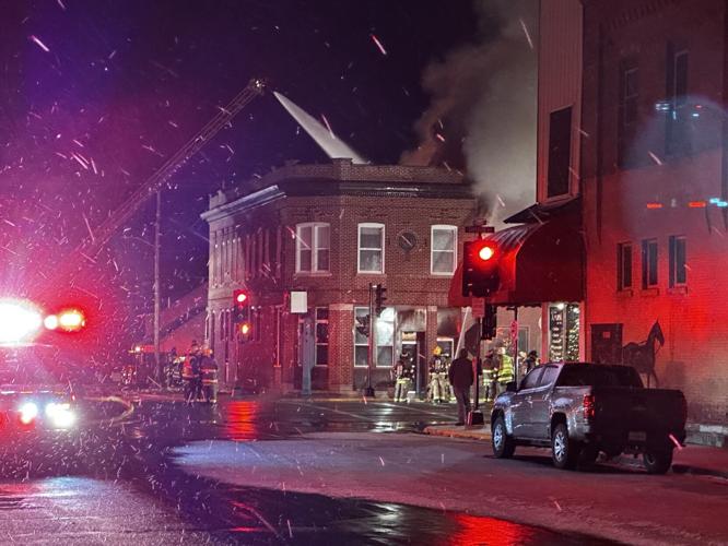 No injuries, 4 buildings damaged in downtown Tomah structure fire, says ...