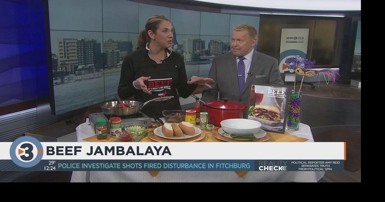 Making beef jambalaya with the Wisconsin Beef Council | Food & Recipes ...
