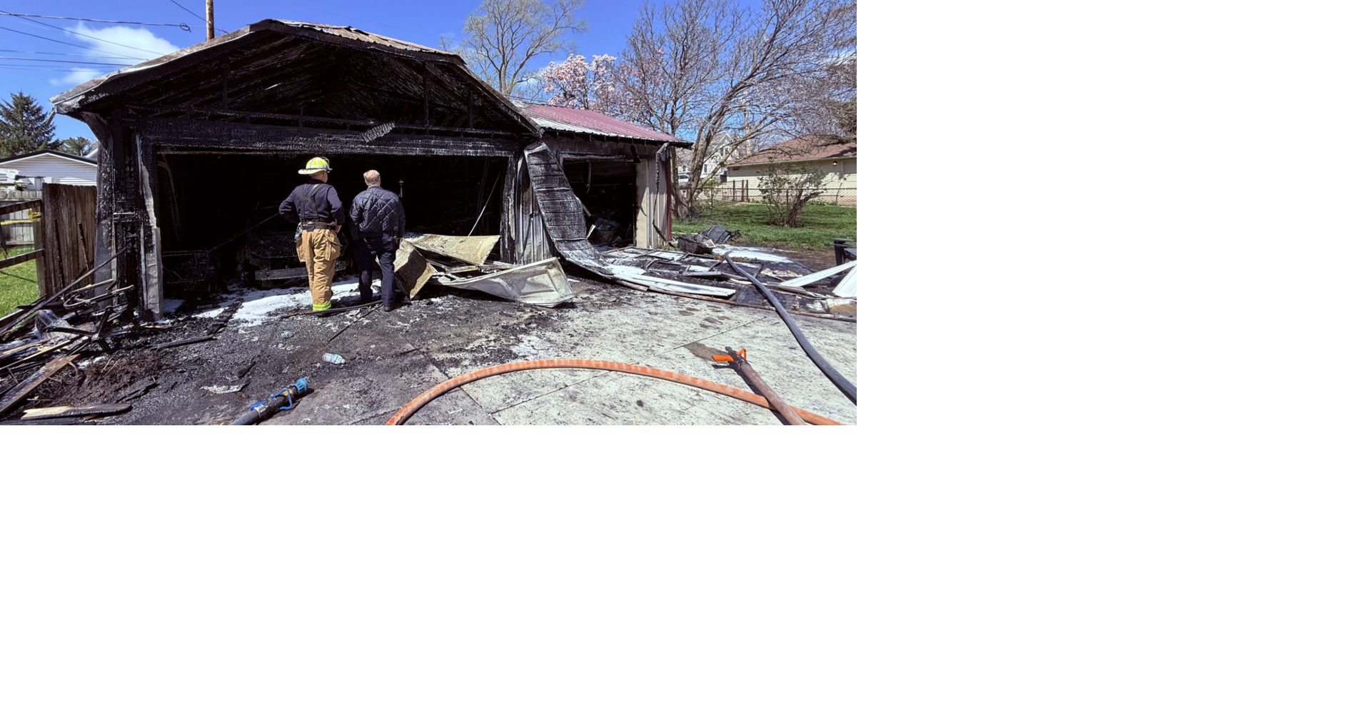 Fort Atkinson garage fire injures firefighter | News | channel3000.com