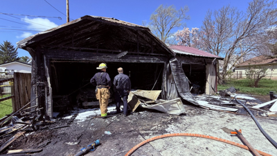 Fort Atkinson garage fire injures firefighter | News | channel3000.com
