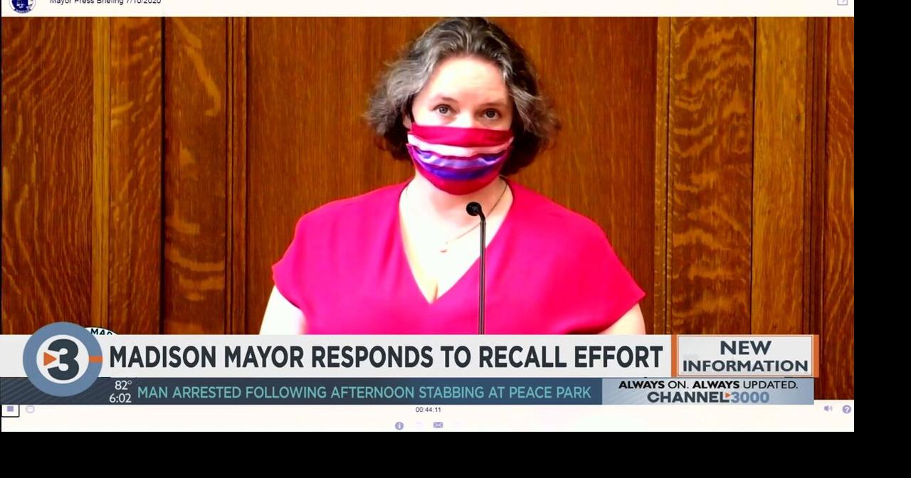 Mayor Rhodes-Conway speaks on recently filed recall petition | Local ...