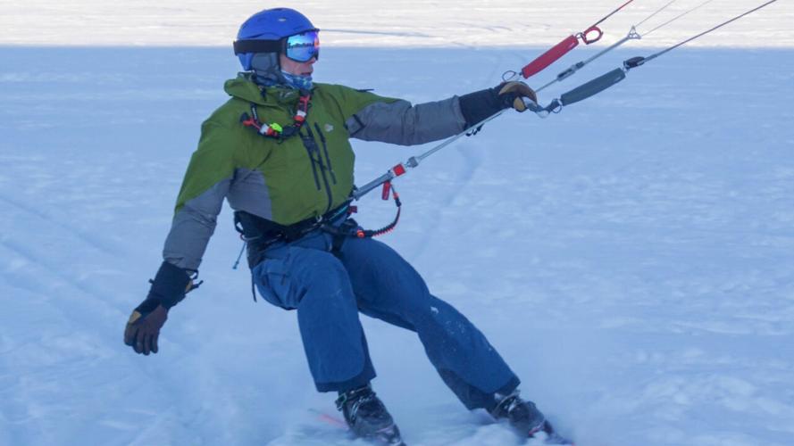 Tired of Midwest skiing and snowboarding? Try snowkiting | MADISON ...