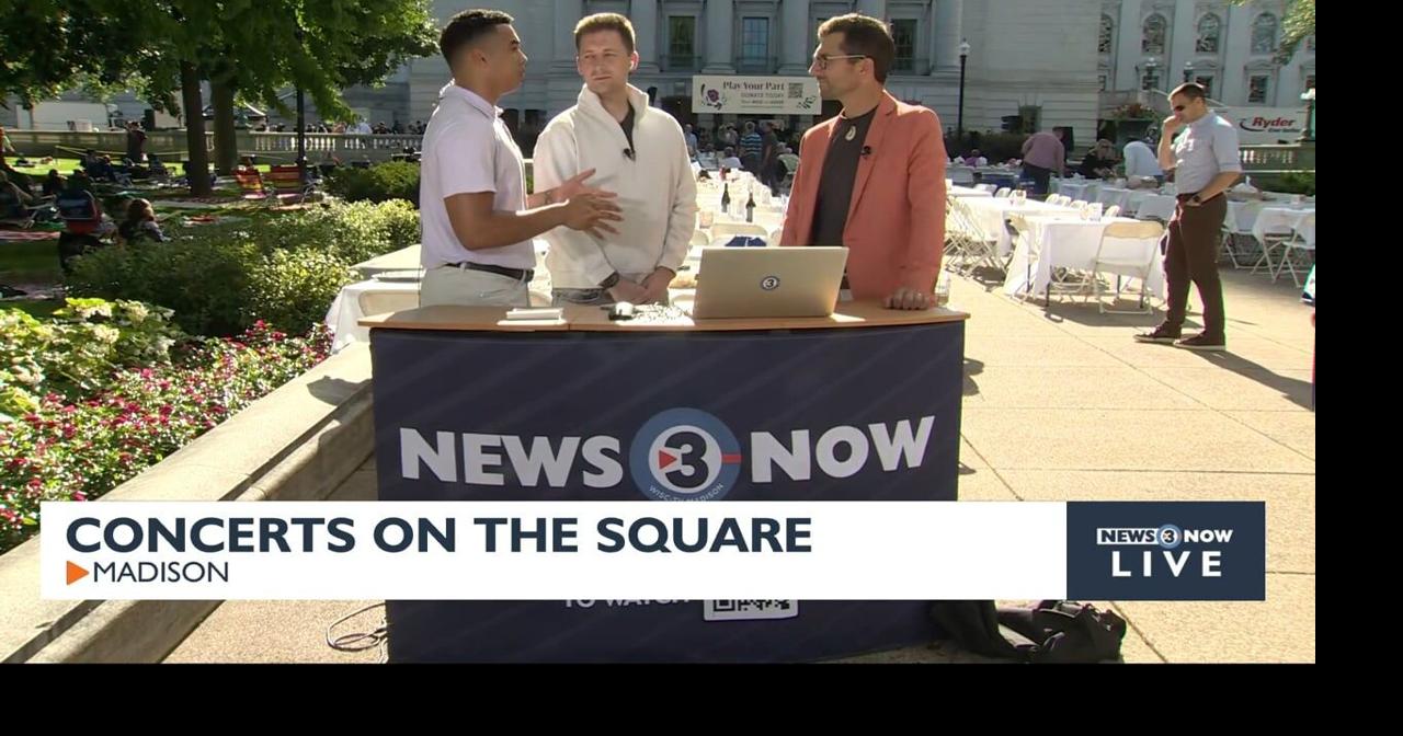Concerts on the Square with News 3 Now's Blaise Keller and Jaylon Banks ...