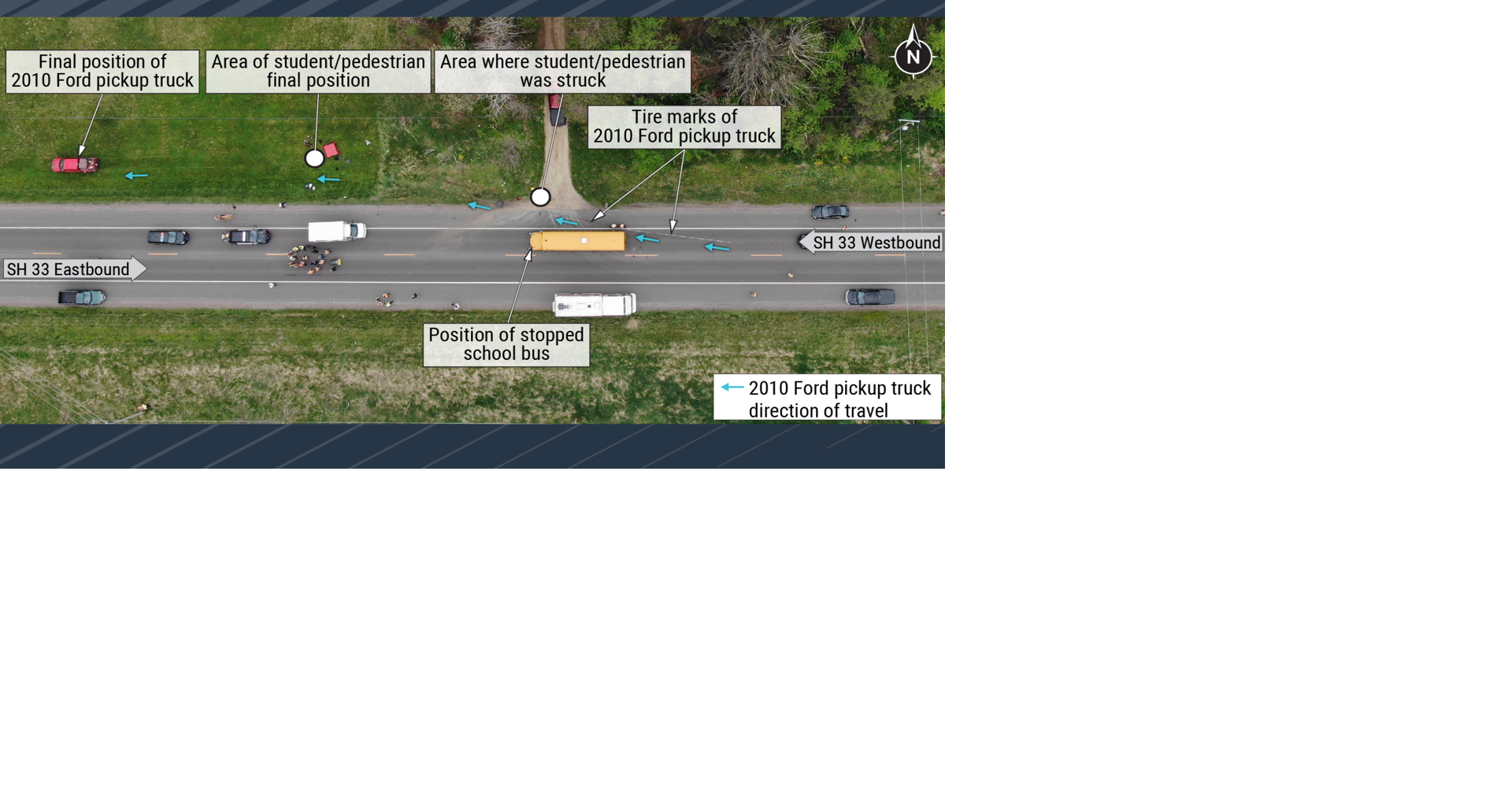 NTSB crash site aerial view | | channel3000.com