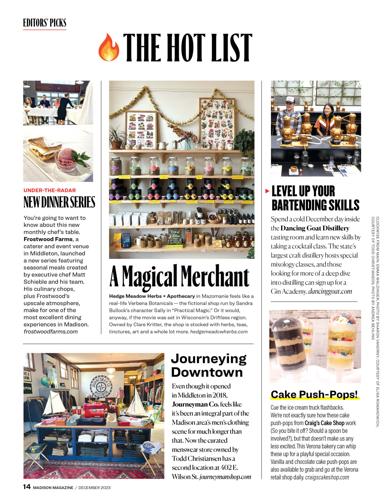Every Madison Magazine Hot List 🔥 from 2023 | MADISON MAGAZINE ...