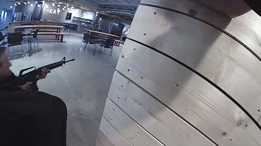 Bodycam footage shows exchange between Middleton shooter, officers ...