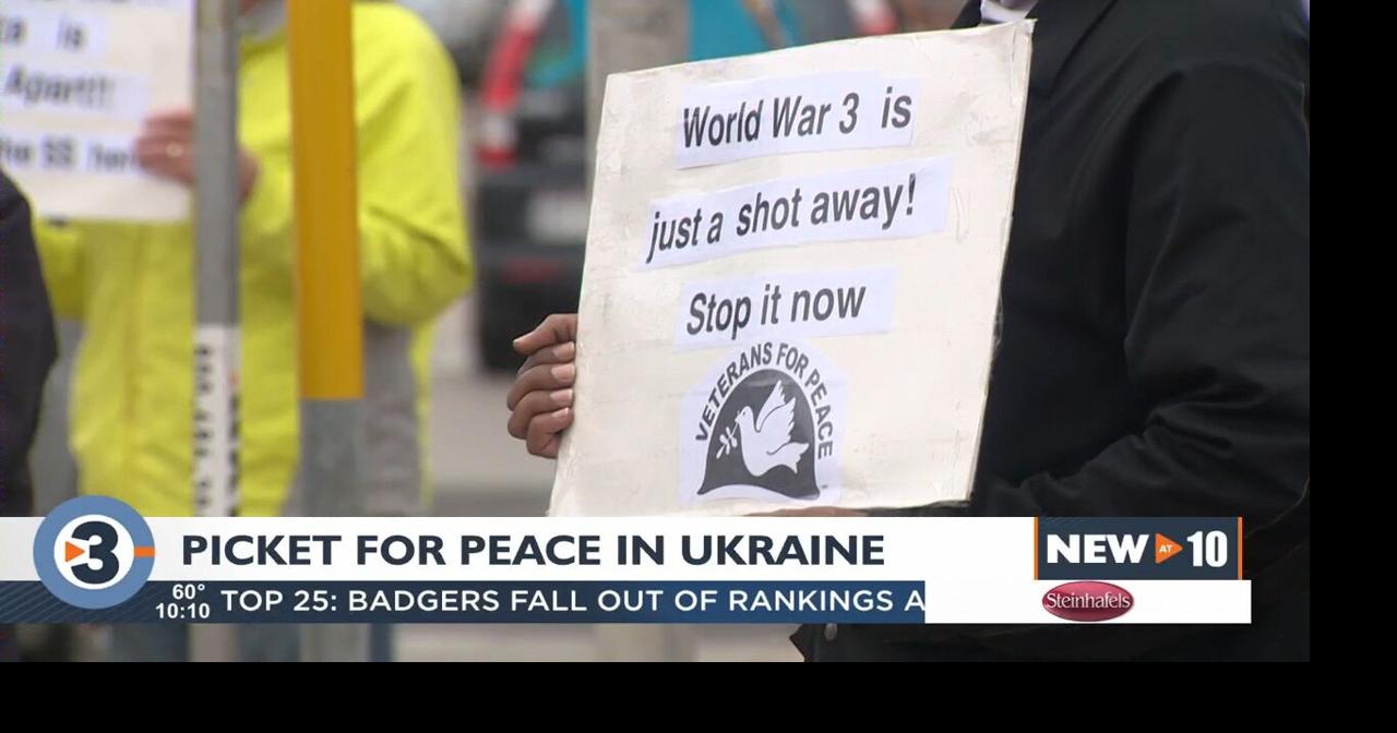 Madison activists picket for peace in Ukraine | Local News ...