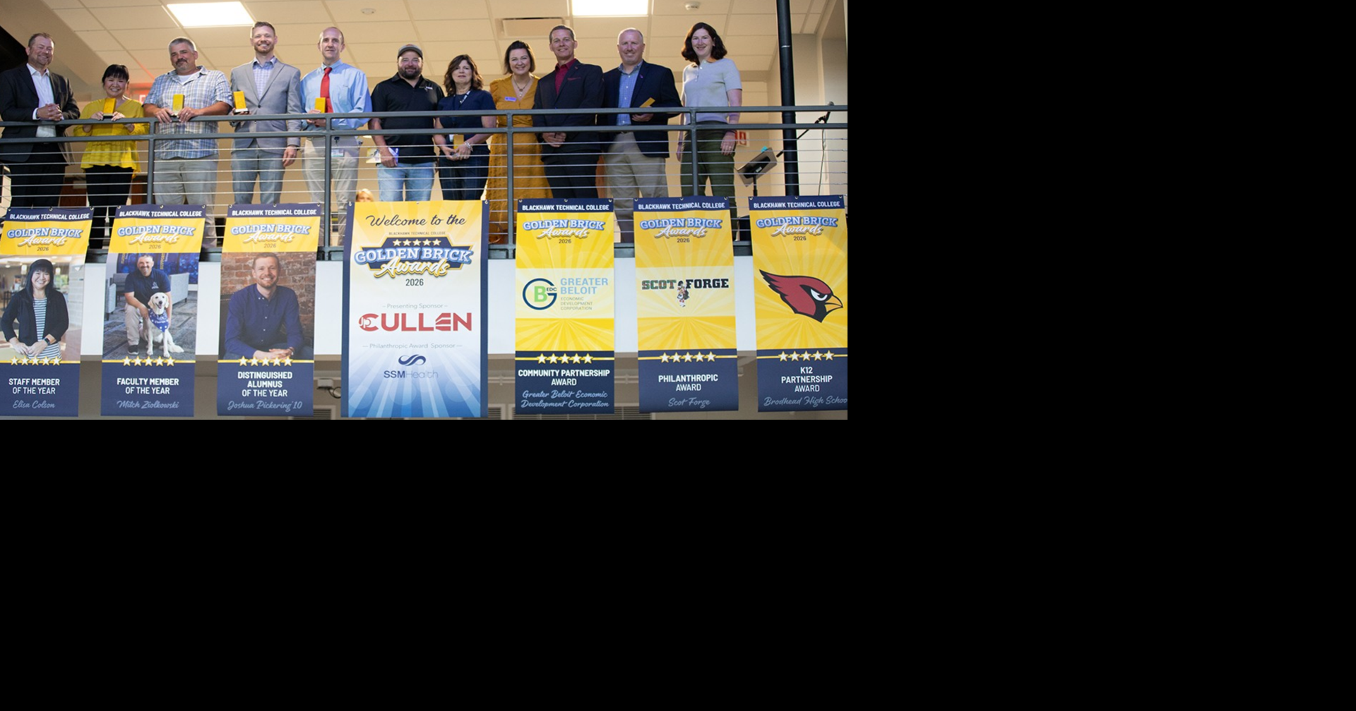 Blackhawk Technical College holds annual Golden Brick Awards | News ...