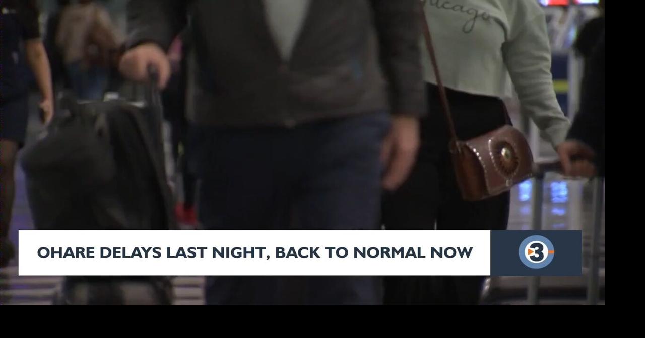 O'Hare delays last night, back to normal now | Video | channel3000.com
