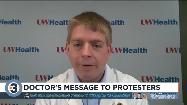 This is a Madison doctor’s message to protesters | Local News ...