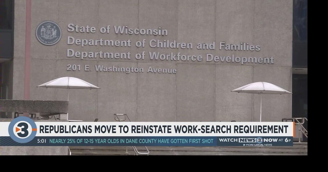 Republicans reinstate work-search requirement for unemployment | Local ...