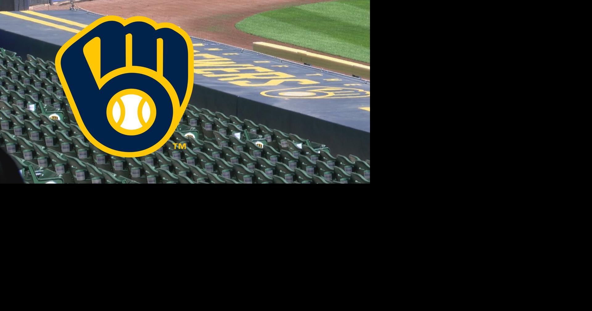 Milwaukee Brewers logo infield dugout seats | | channel3000.com