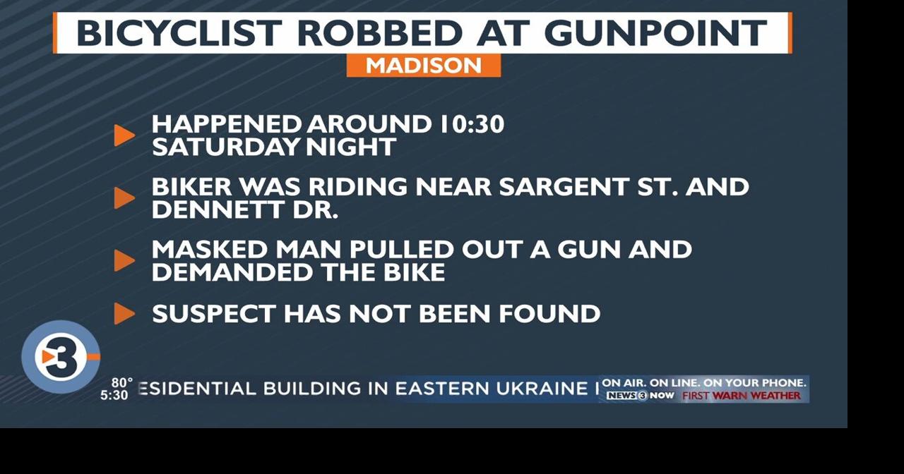 Madison police searching for man who robbed bicyclist at gunpoint ...