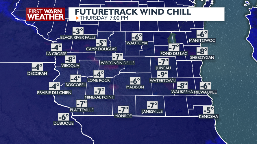 ALERT DAY conditions for bitterly cold air Thursday morning | Latest ...