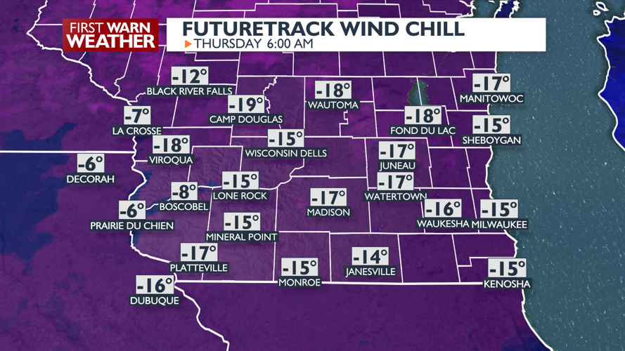 ALERT DAY conditions for bitterly cold air Thursday morning | Latest ...