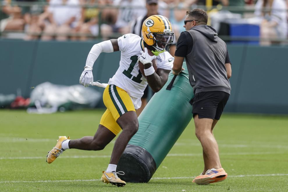 Foot soldier: Packers receiver Jayden Reed returns to practice, plans ...