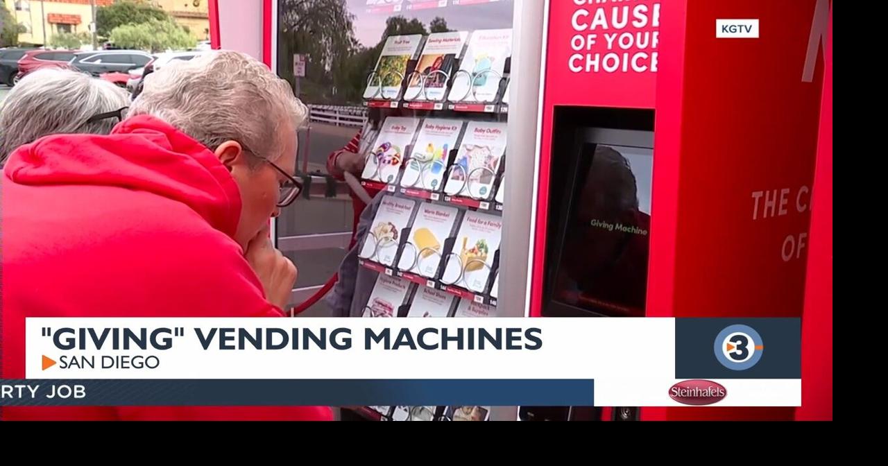 Vending machines make Giving Tuesday easier | Video | channel3000.com