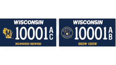 DMV redesigns Brewers specialty license plates | Milwaukee Brewers News ...