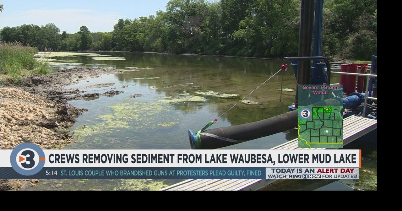 Crews removing sediment from Lake Waubesa, Lower Mud Lake | Local News ...